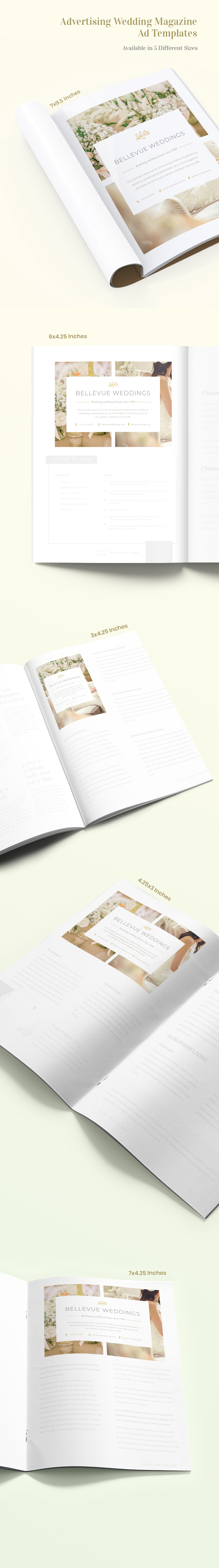 Free Wedding Event DJ Magazine Ads Template - InDesign, Word, Apple ...