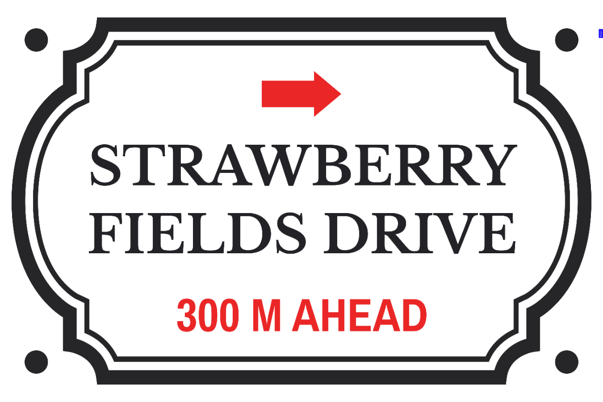 Old Fashioned Street Sign - Edit Online & Download Example | Template.net