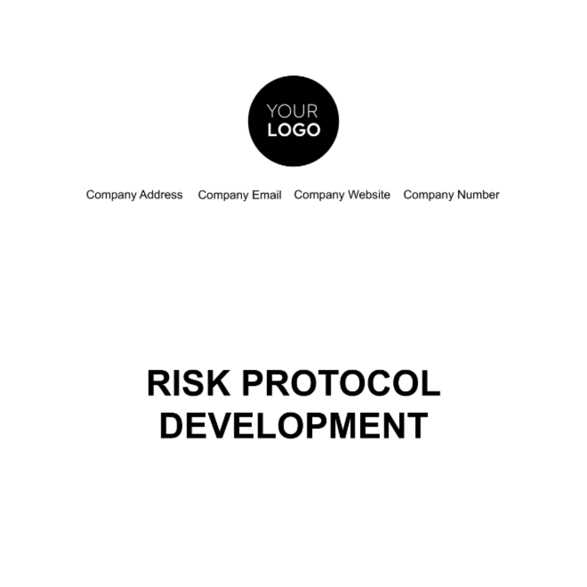 Risk Protocol Development Template - Edit Online & Download Example ...