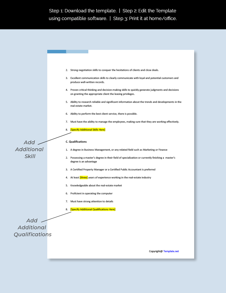 Free Real Estate Specialist Job Ad And Description Template Google free-real-estate-specialist-job-ad-and-description-template-google