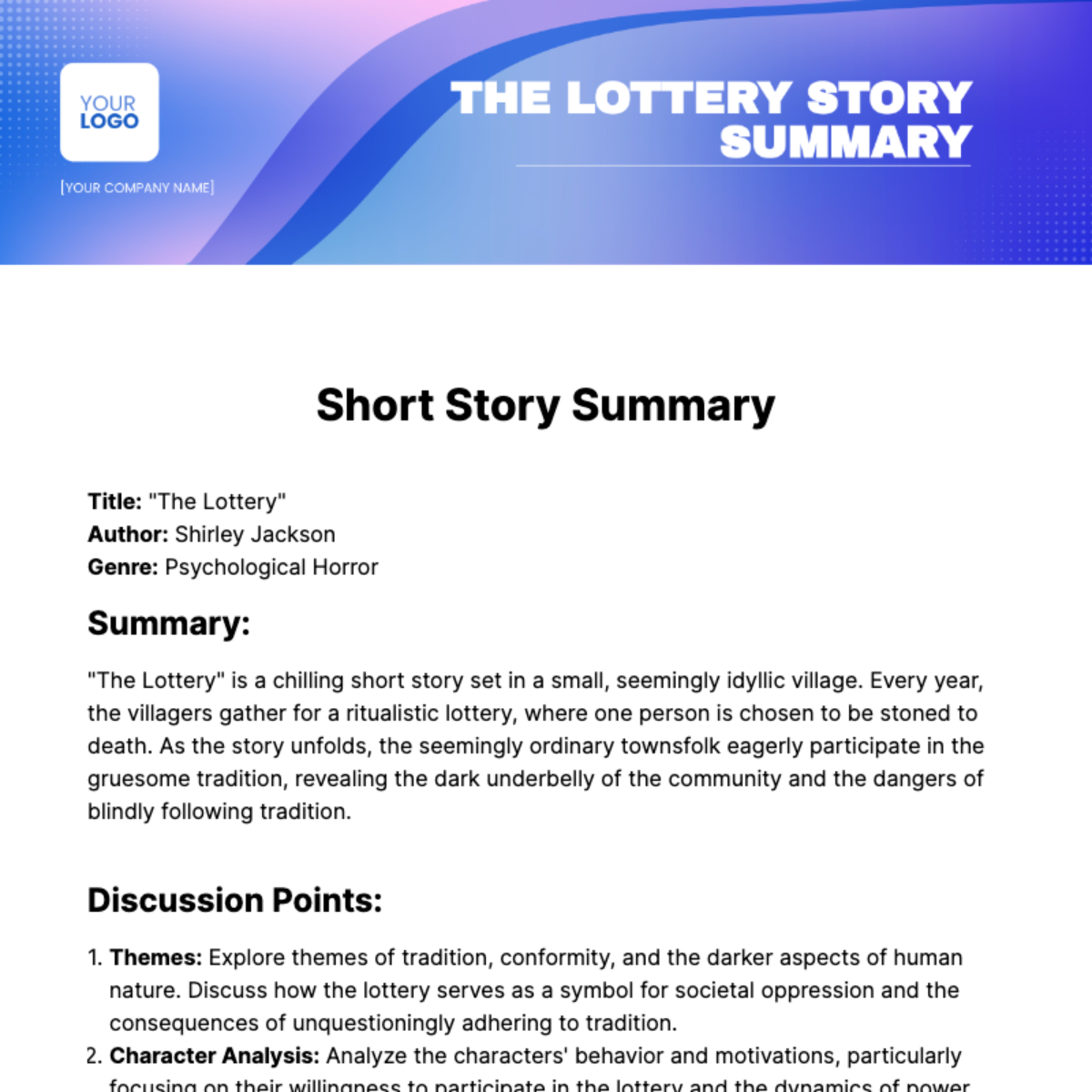 Timeline Summary Template - Edit Online & Download Example | Template.net