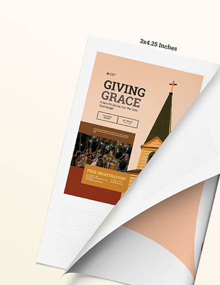 Free Autumn Church Magazine Ads Template - InDesign | Template.net