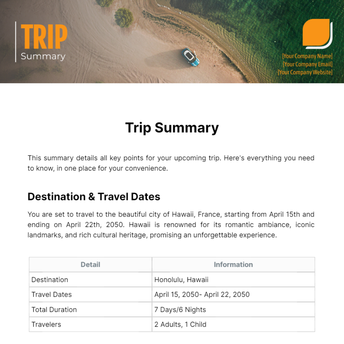 Transaction Summary Template - Edit Online & Download Example ...