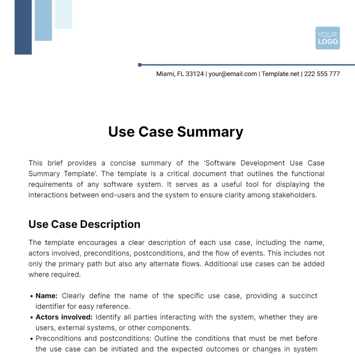 Disease Summary Template - Edit Online & Download Example | Template.net