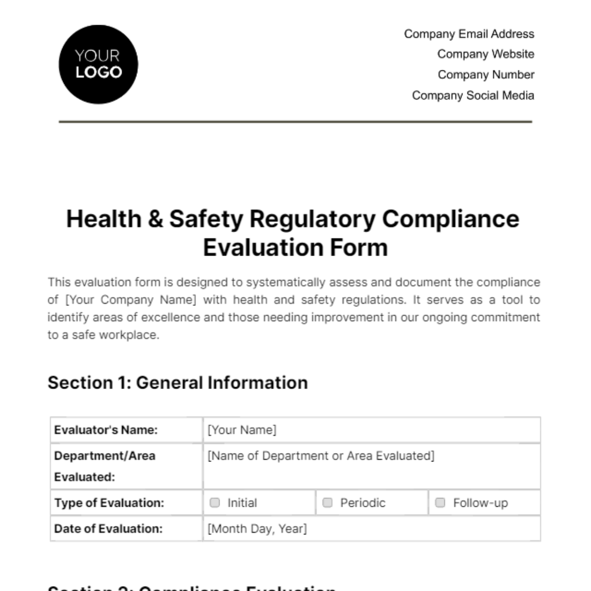 Workplace Emergency Response Compliance Form Template - Edit Online & Download Example ...