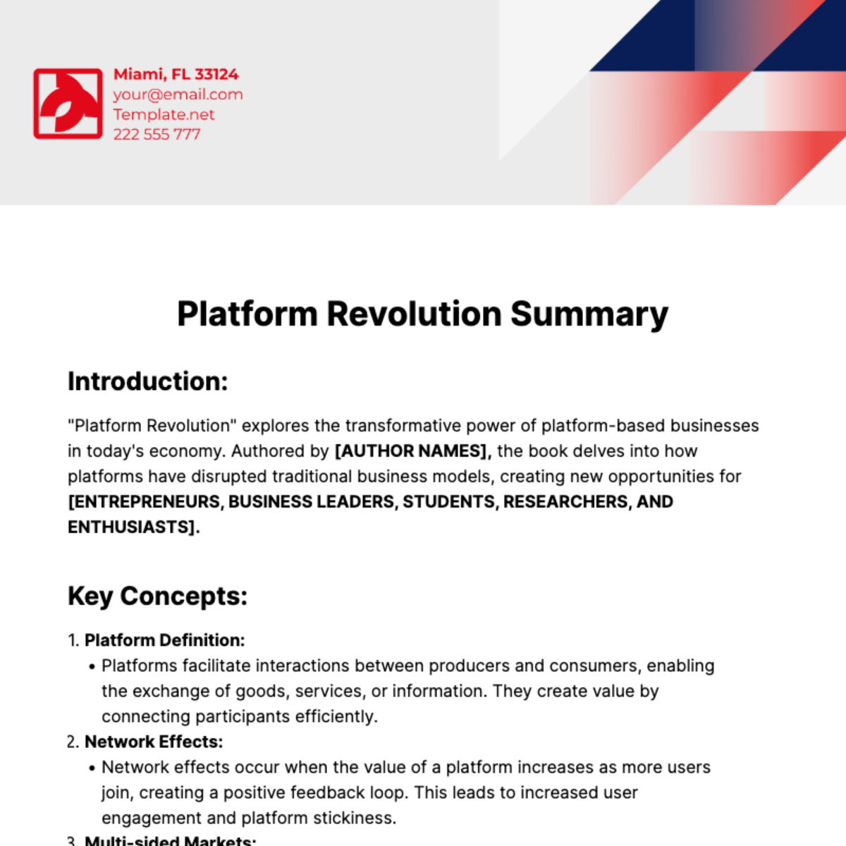 Training Summary Template - Edit Online & Download Example | Template.net