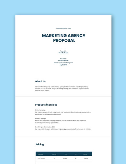 FREE Agency Sales Manager Cover Letter Template - Word | Apple Pages ...