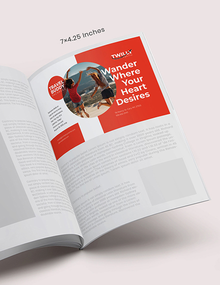 Customizable Travel Magazine ads Template - InDesign, PSD | Template.net