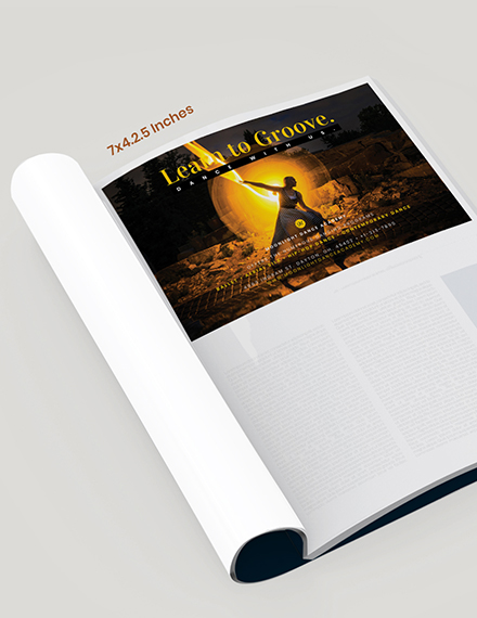 Dance School Magazine Ads Template - InDesign, PSD | Template.net