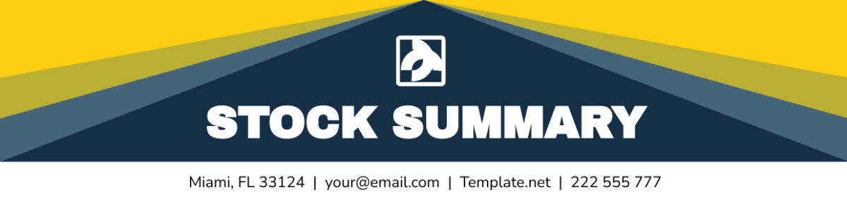 Stock Summary Header Template - Edit Online & Download Example ...