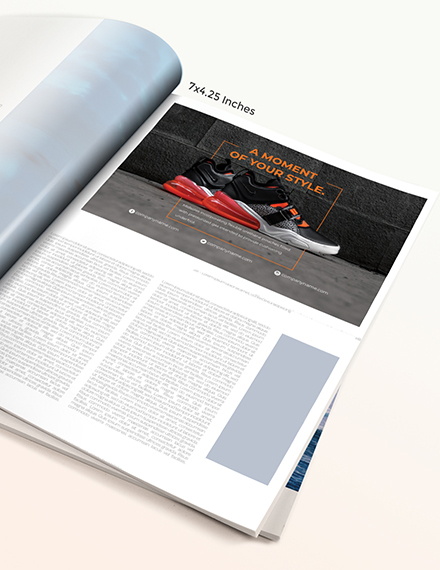 Free Basic Product Magazine Ads Template - InDesign | Template.net