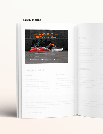 Free Basic Product Magazine Ads Template - InDesign | Template.net