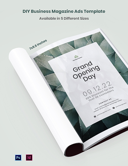 Free Decorating Magazine Ads Template - InDesign | Template.net