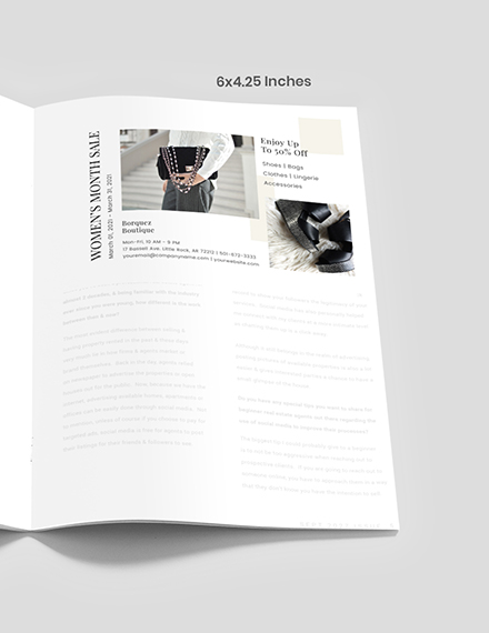 DIY Fashion Magazine Ads Template - InDesign, PSD | Template.net