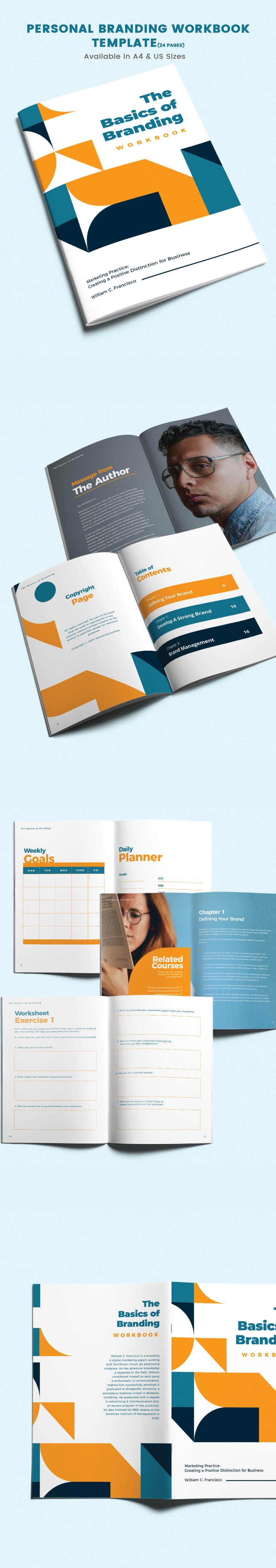 Free Sample Personal Planner Template - Word, Apple Pages | Template.net