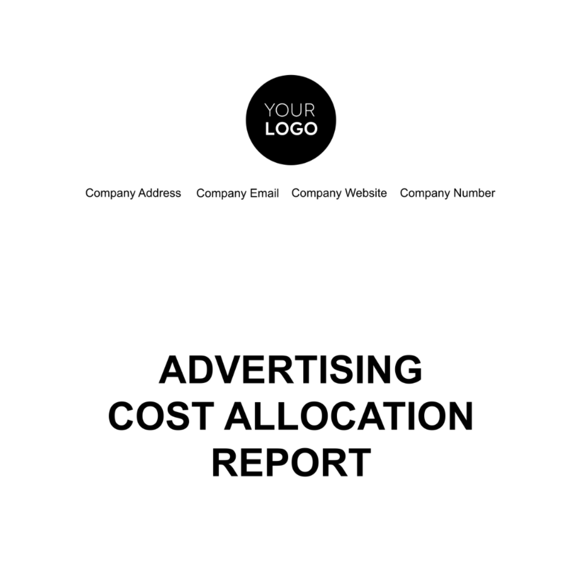 Advertising Impression Cost Analysis Template - Edit Online & Download ...