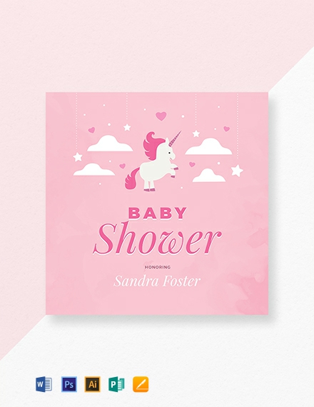 FREE Baby Shower Program Template - Word (DOC) | PSD | InDesign | Apple ...