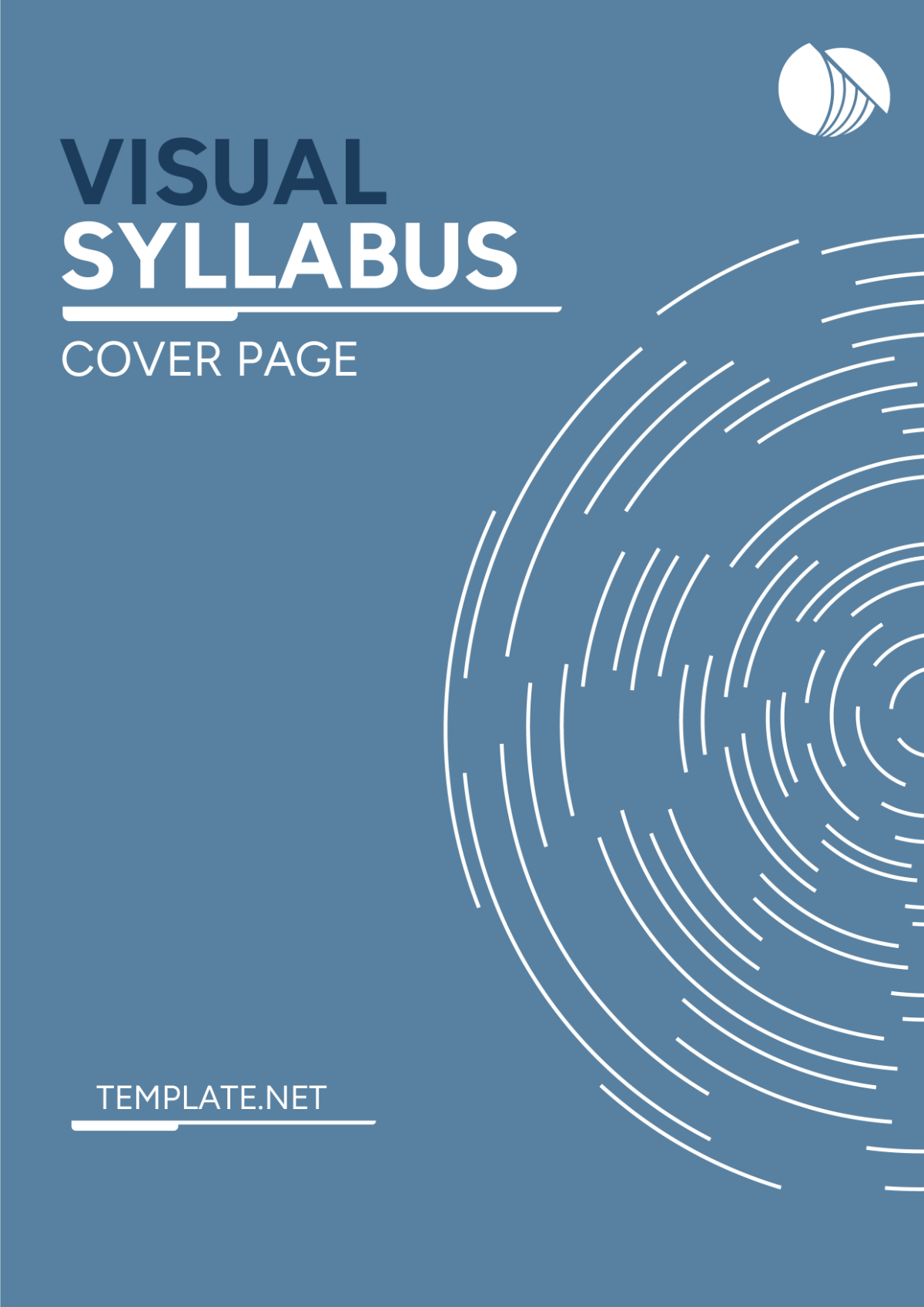 Visual Syllabus Cover Page Template - Edit Online & Download Example ...