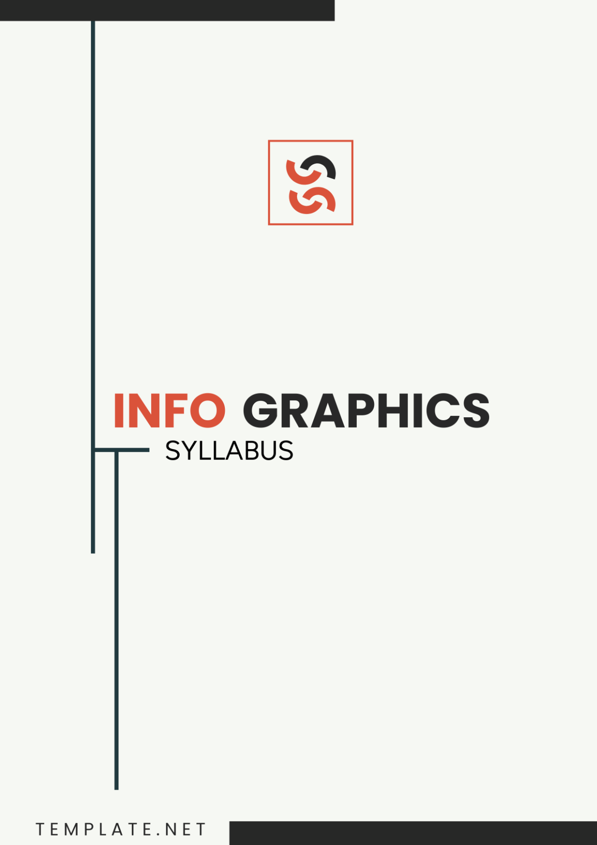 Infographic Syllabus Cover Page Template Edit Online And Download