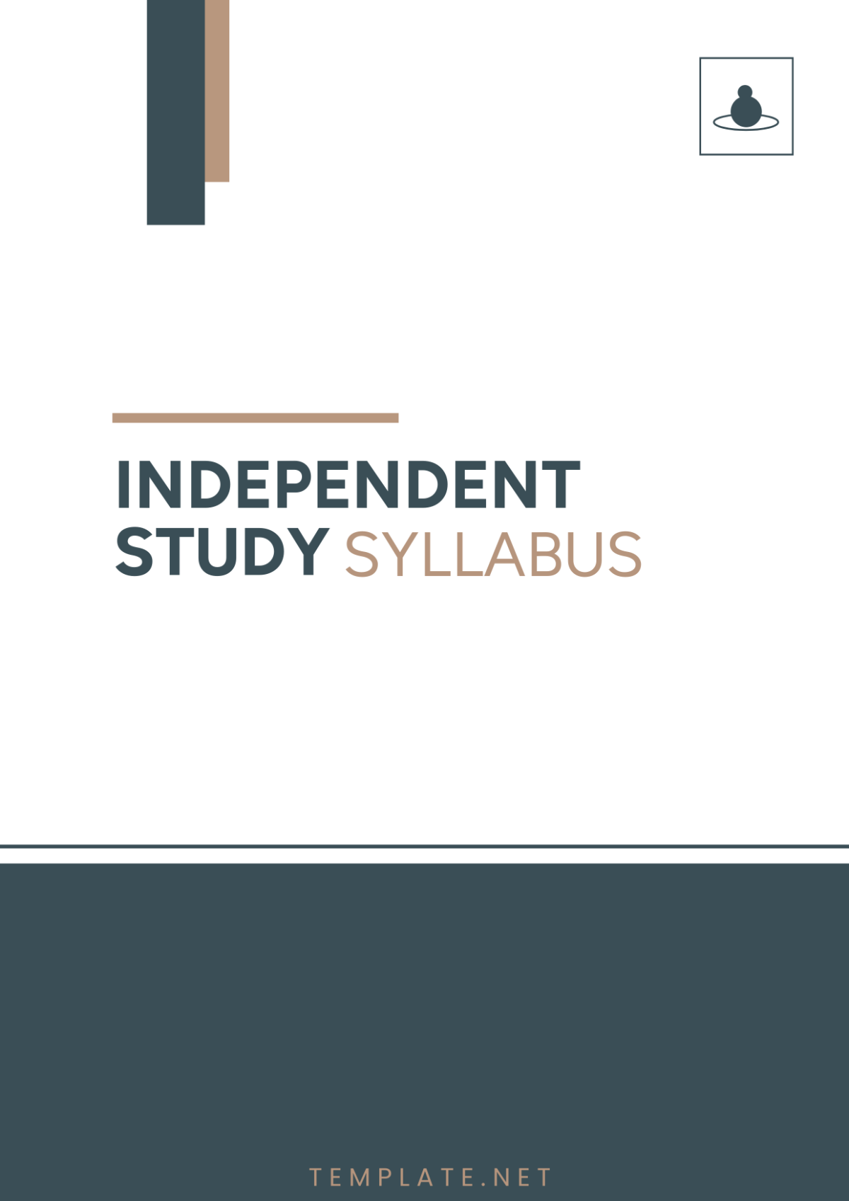 Independent Study Syllabus Cover Page Template - Edit Online & Download ...