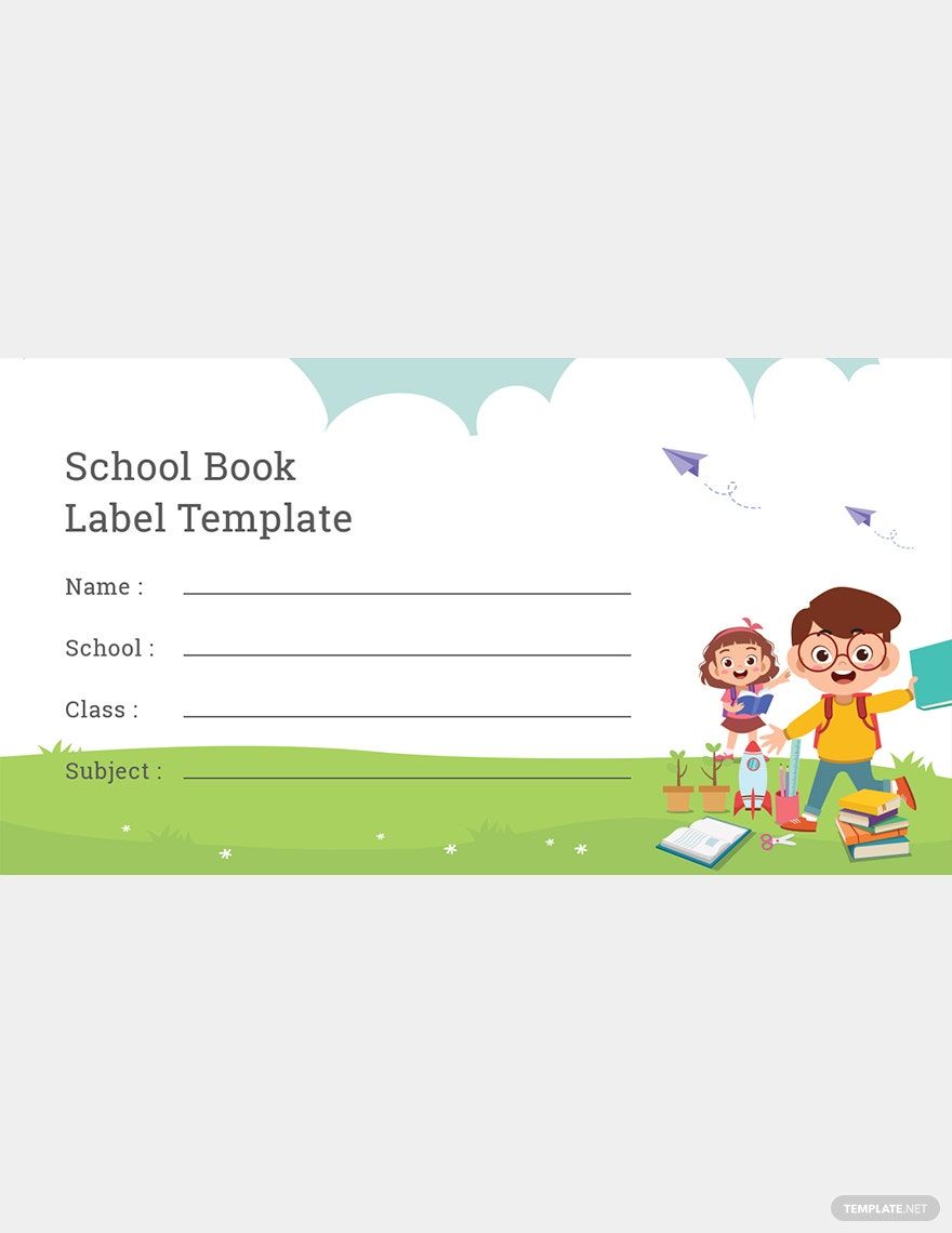 Book Label Template Free Download Printable Templates