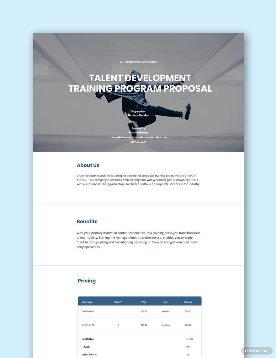 Health Care Proposal Template - Google Docs, Word, Apple Pages ...