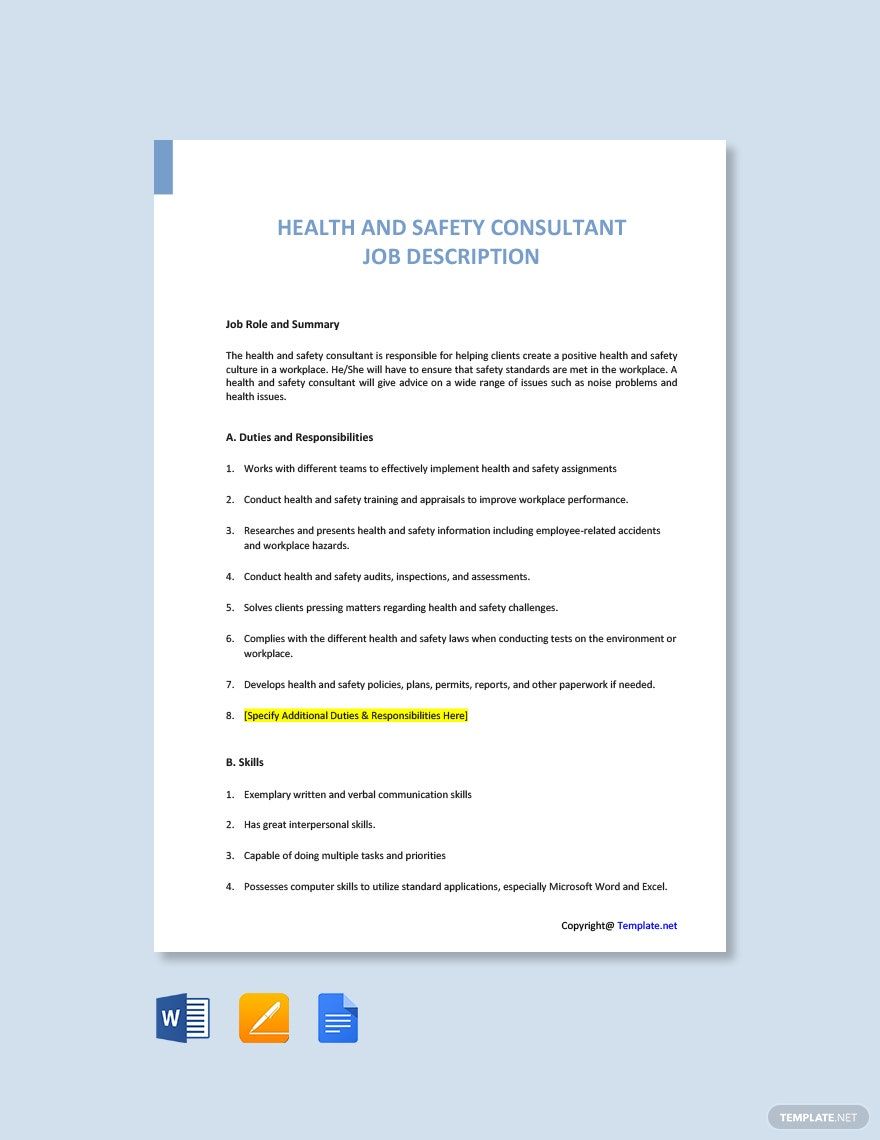 Safety Consultant Templates Design Free Download Template safety-consultant-templates-design-free-download-template
