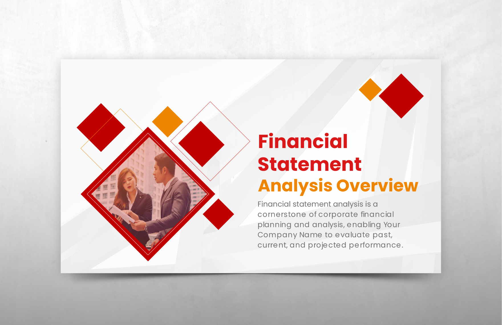 Financial Statement Analysis Techniques Presentation Template Financial Statement Analysis Techniques Presentation Template
