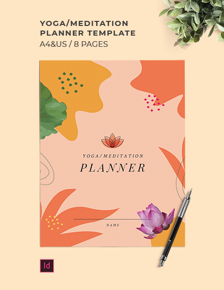 Company Meeting Planner Template - PSD | Illustrator