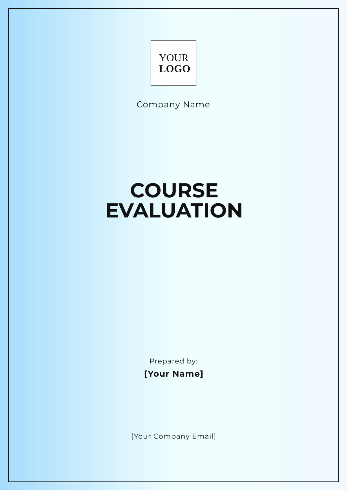 FREE Evaluation Templates & Examples - Edit Online & Download ...