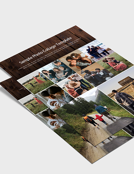 Sample Photo Collage Template - Word, PSD | Template.net