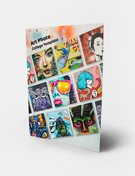 Art Photo Collage Template - Word, PSD | Template.net