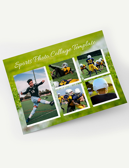 Free Sports Photo Collage Template - Word, PSD | Template.net