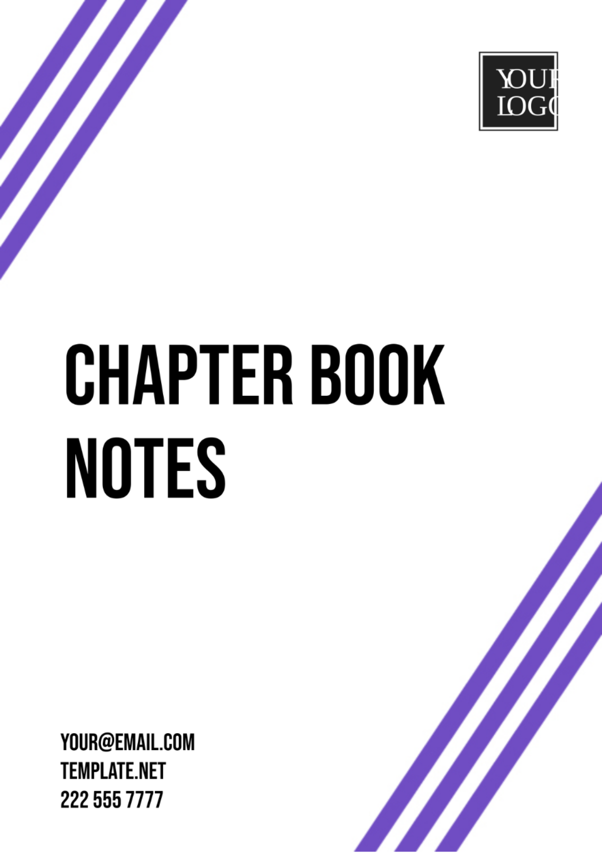 FREE Chapter Templates Examples Edit Online Download Template