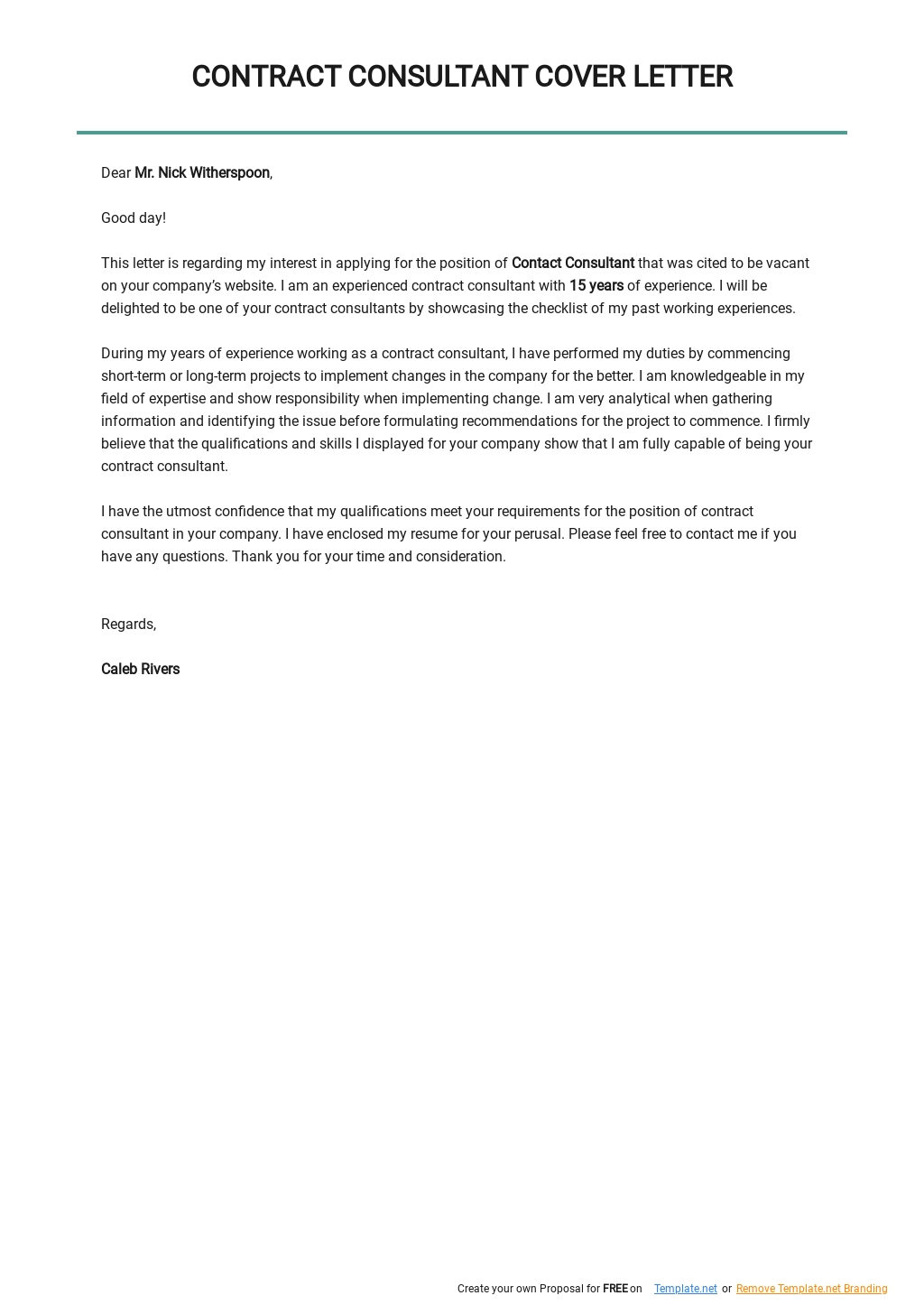 Community Service Recommendation Letter Template
