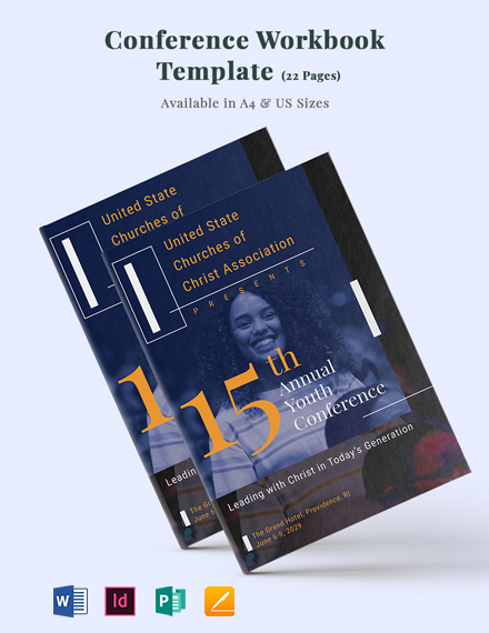 Conference Business Brochure Template - Word | PSD | InDesign | Apple ...