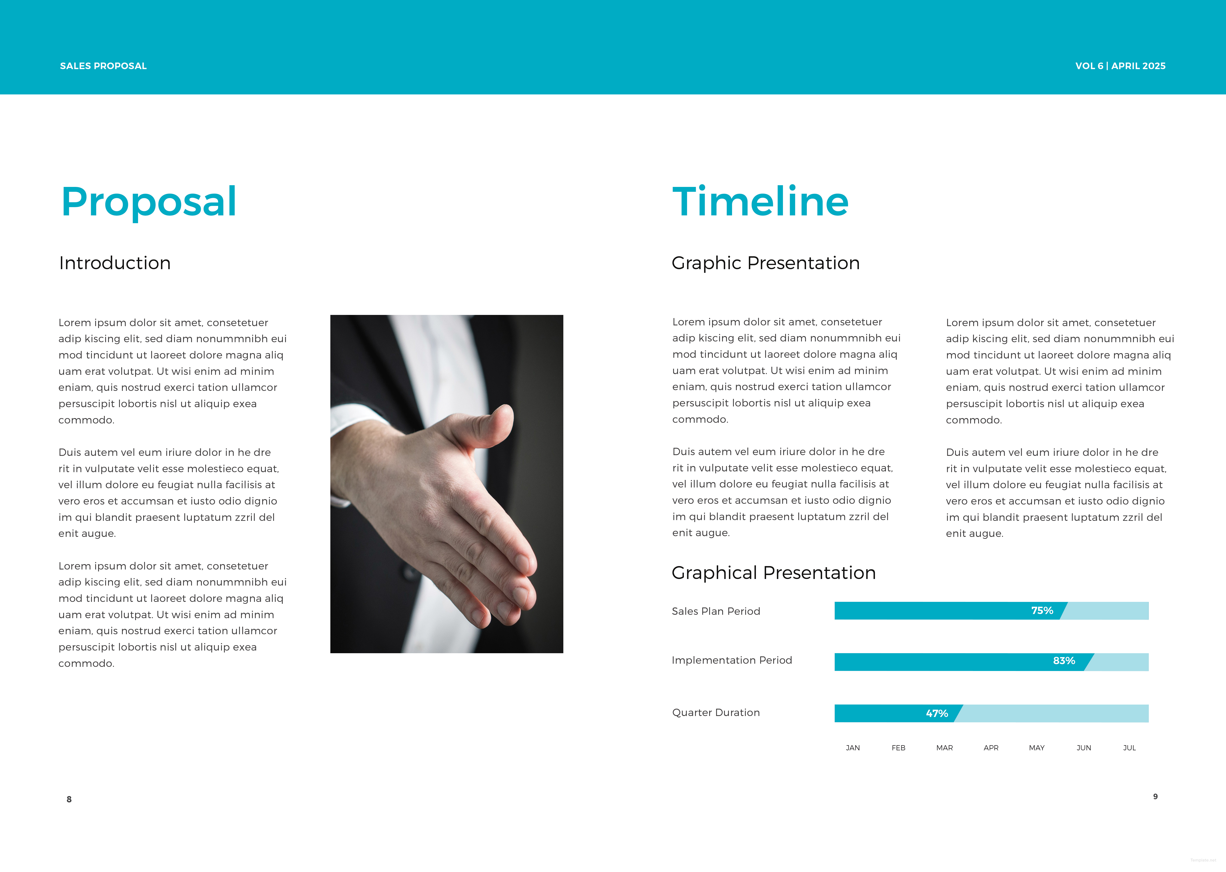 Sales Proposal Template in Adobe Photoshop, Indesign | Template.net