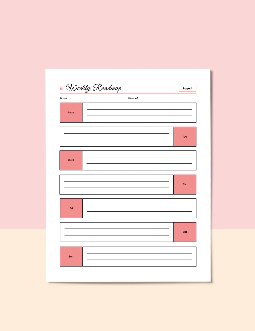 Online Course Planner Template In Pages MS Word GDocsLink Portable 