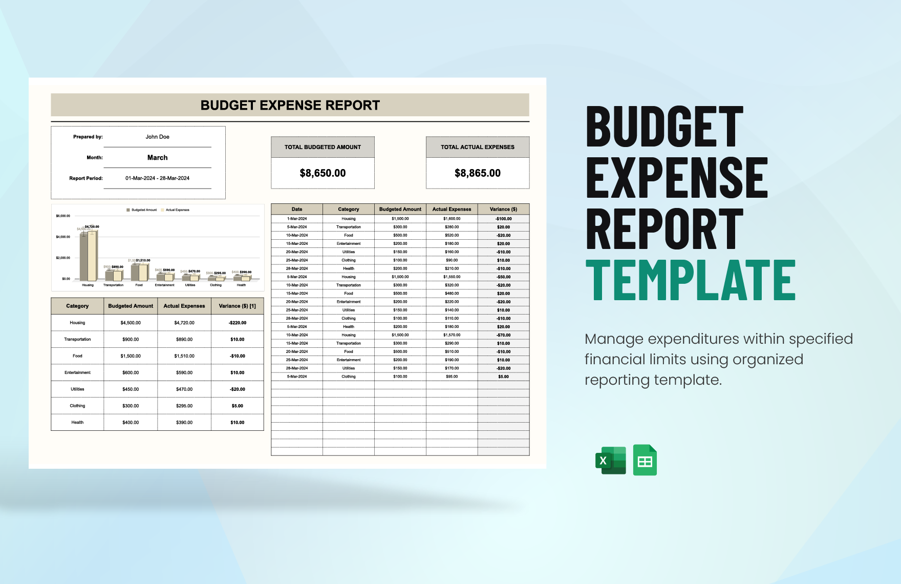 Expense Templates In Google Sheets FREE Download Template Expense Templates In Google Sheets FREE Download Template