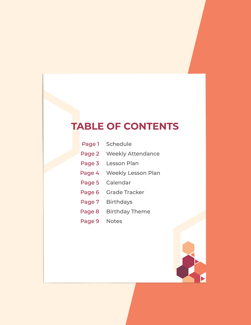 Weekly Teacher Planner Template Download In Word Google Docs PDF 