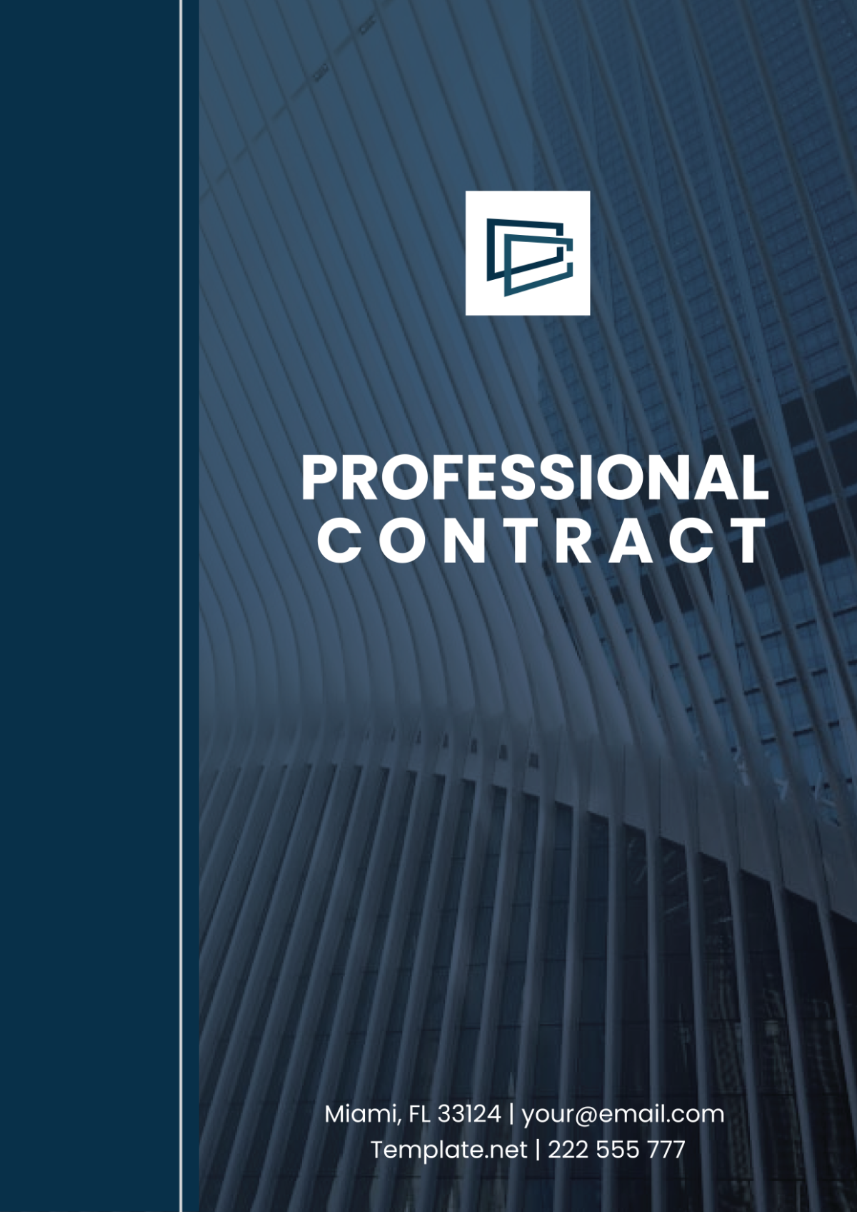 Professional Contract Template - Edit Online & Download Example ...