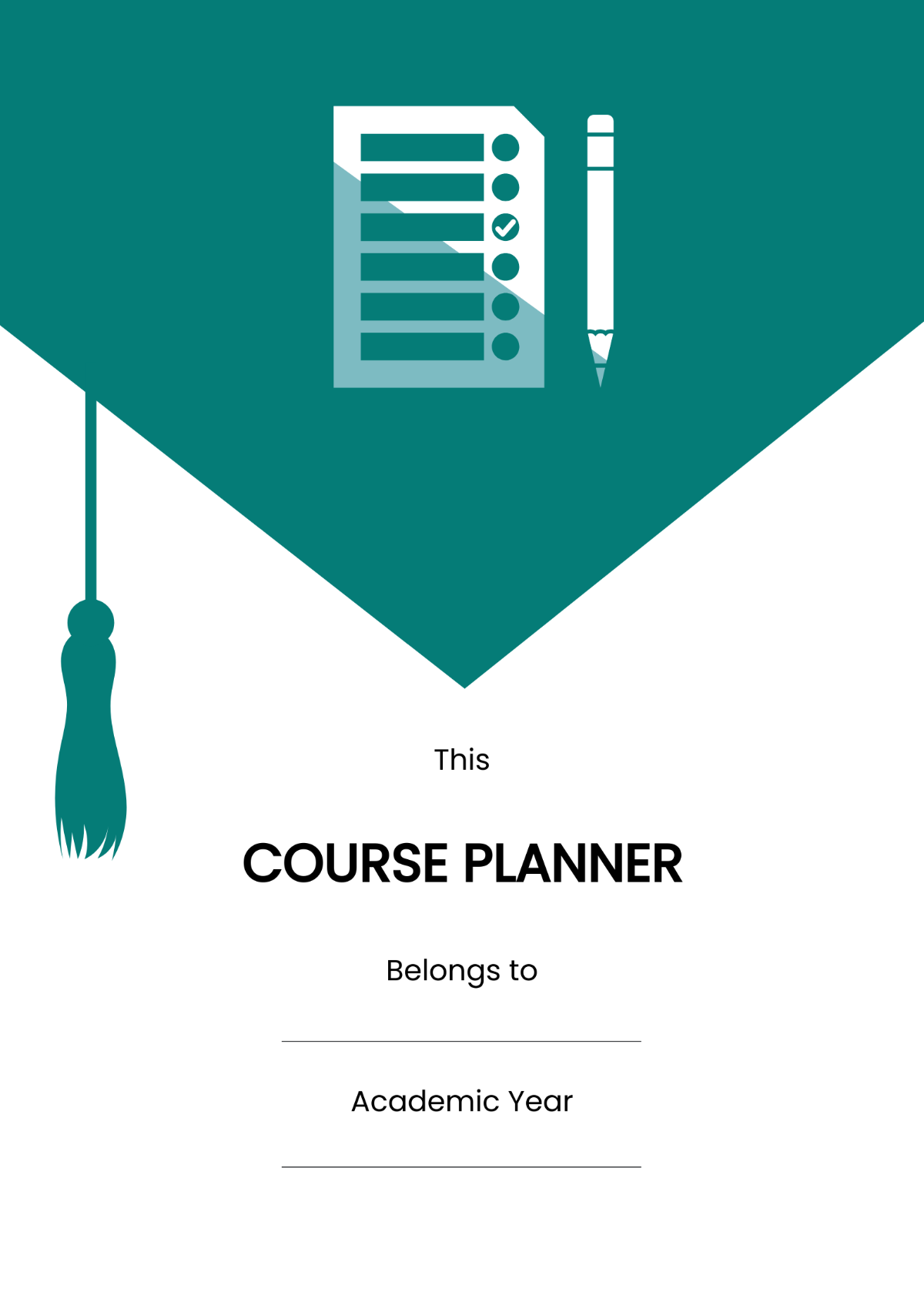 FREE FREE Course Planner Examples Template Download In Word Google