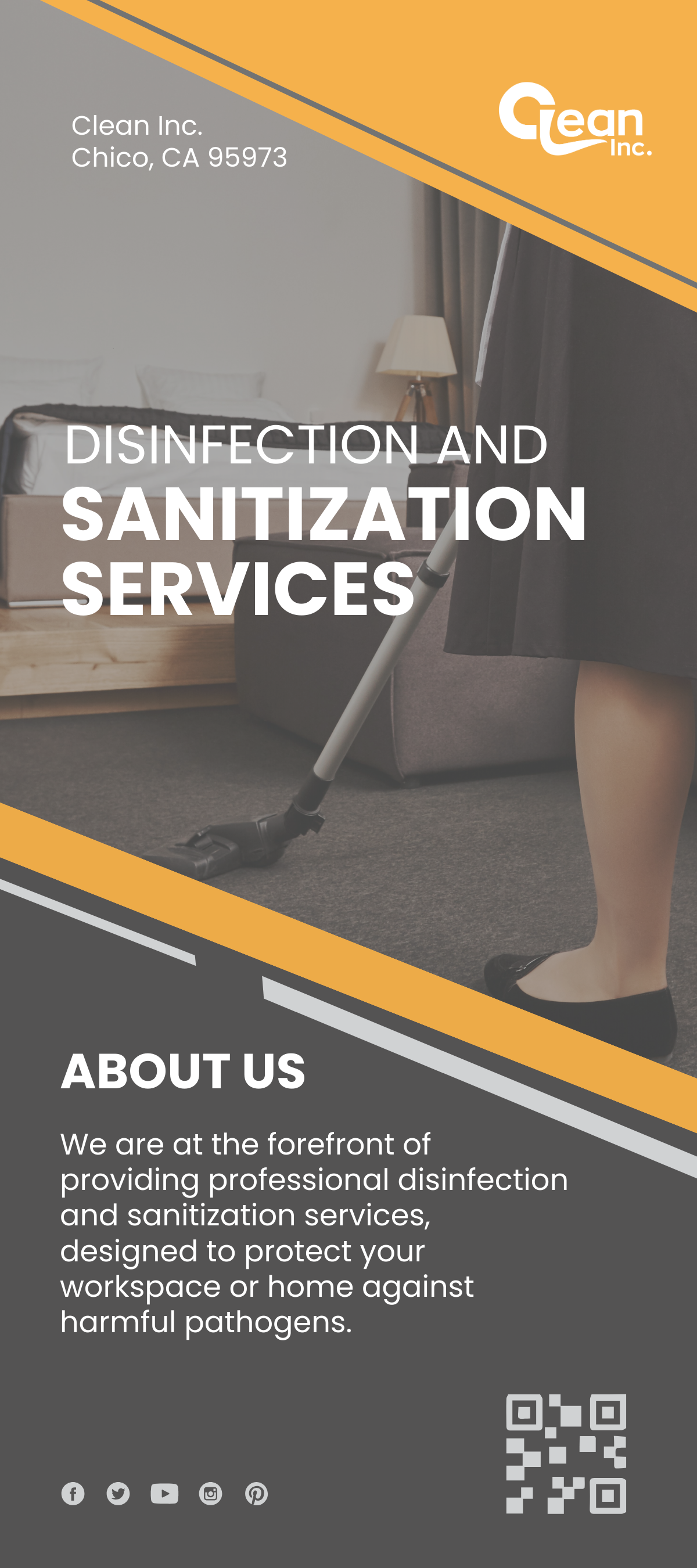 Property Management Cleaning Solutions Rack Card Template - Edit Online ...