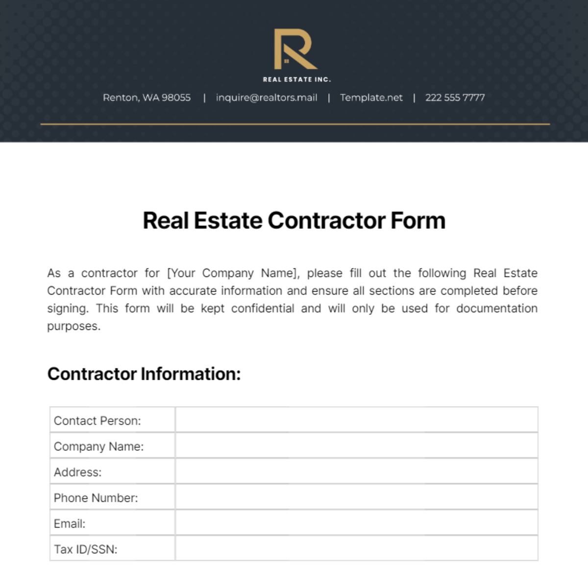 Real Estate Property Development Feasibility Study Template - Edit ...