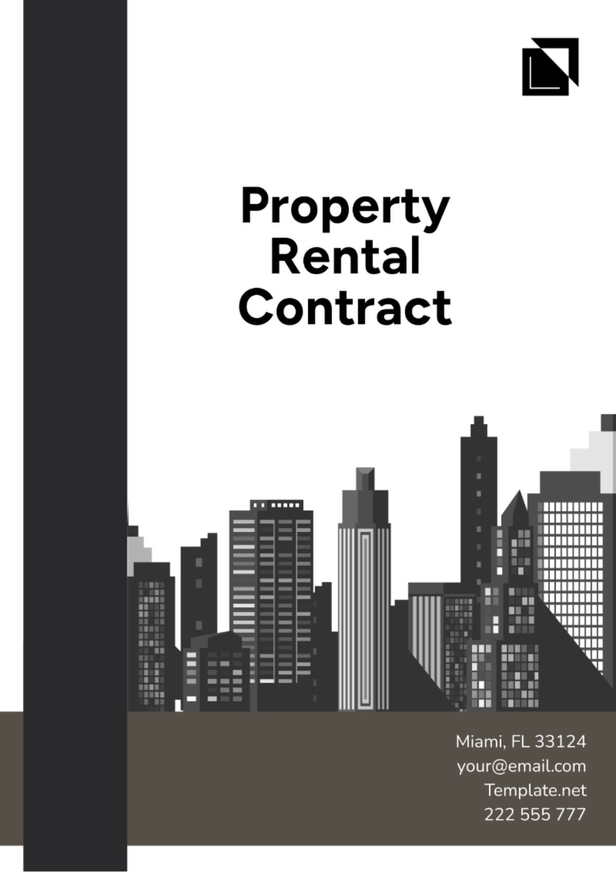 Property Rental Contract Template - Edit Online & Download Example ...