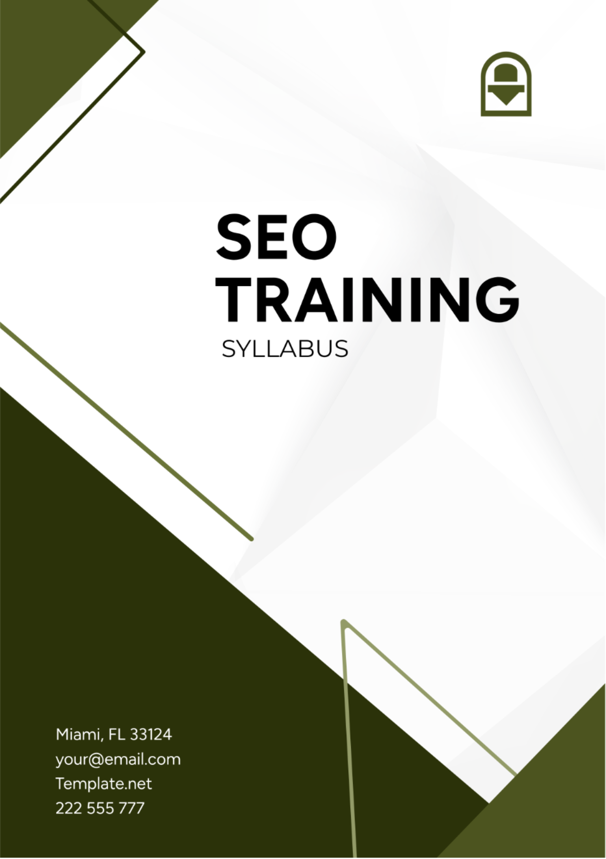 Seo Training Syllabus Template - Edit Online & Download Example ...