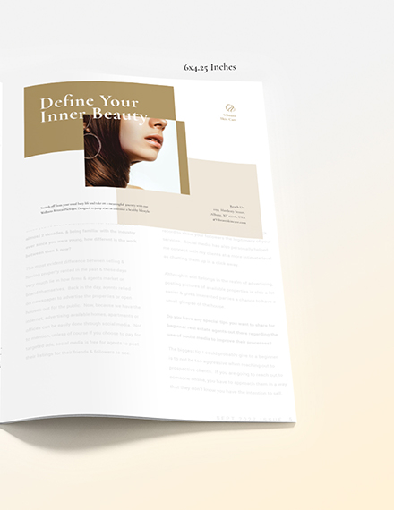 Beauty Magazine Ads Template - PSD | InDesign