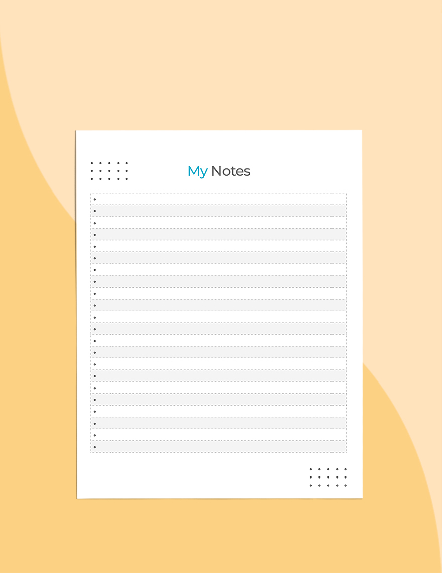 Free Sample Planner Template - Download in Word, Google Docs, PDF ...