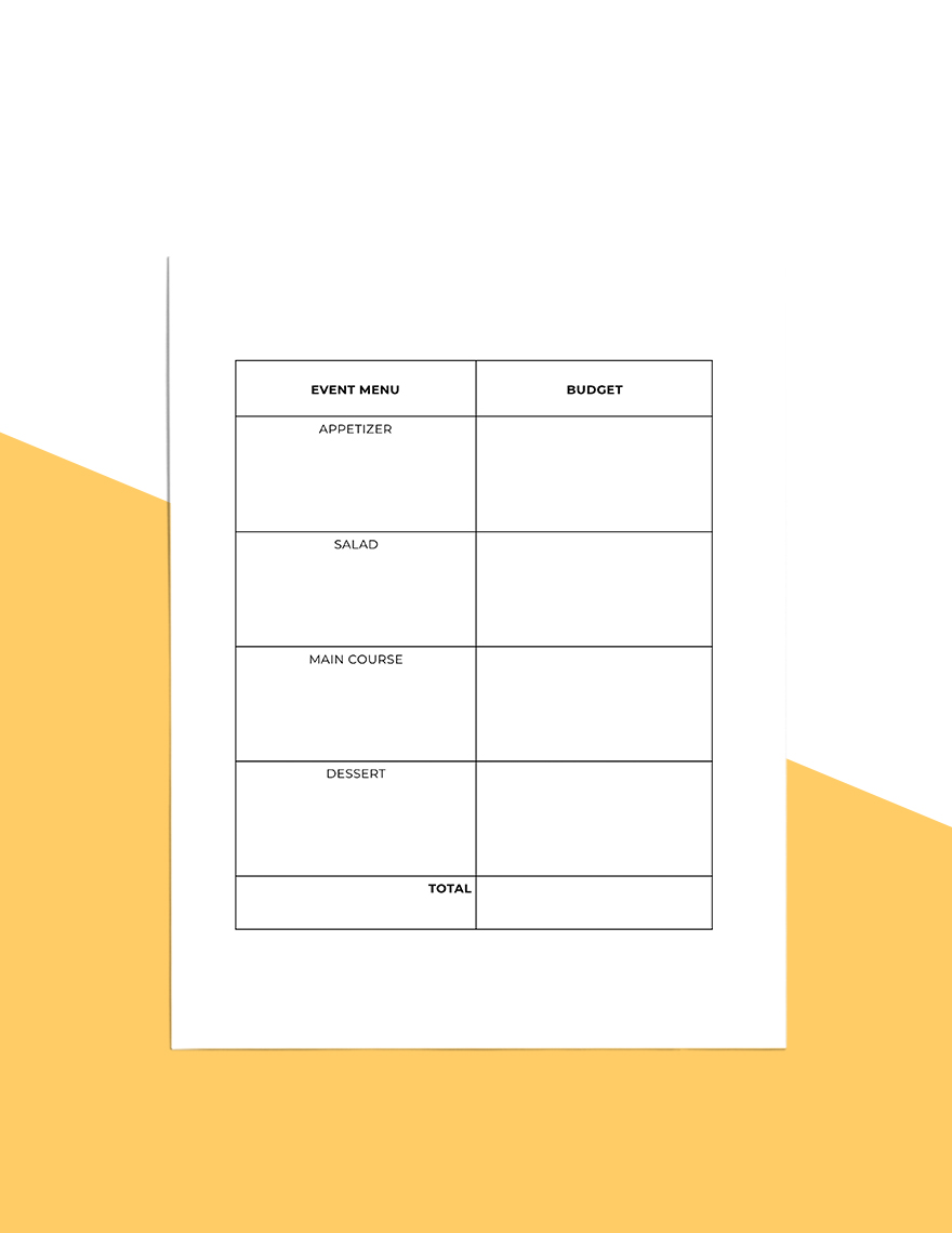 Event Planner Template - Download in Word, PDF, Apple Pages | Template.net