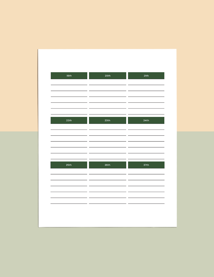 Journal Planner Template - Download in Word, Google Docs, PDF, Apple ...